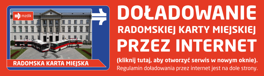 Doładowanie karty / Karta miejska / KOMUNIKACJA / Miejski Zarząd Dróg i Komunikacji w Radomiu ...